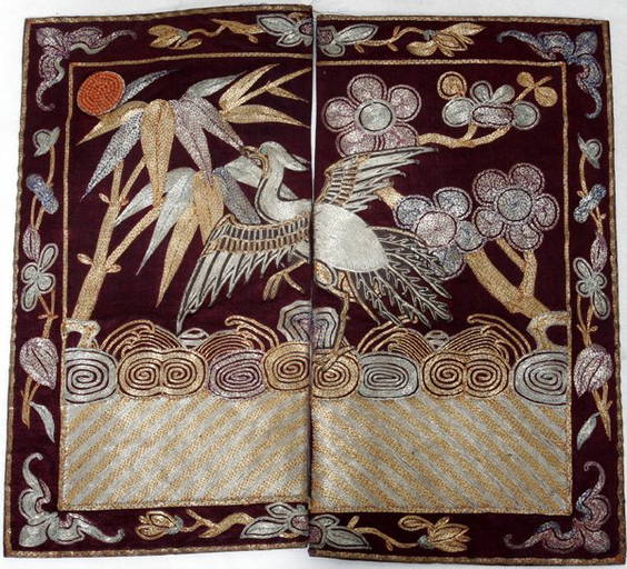 Mandarin Square, C.1860, 10"x11"