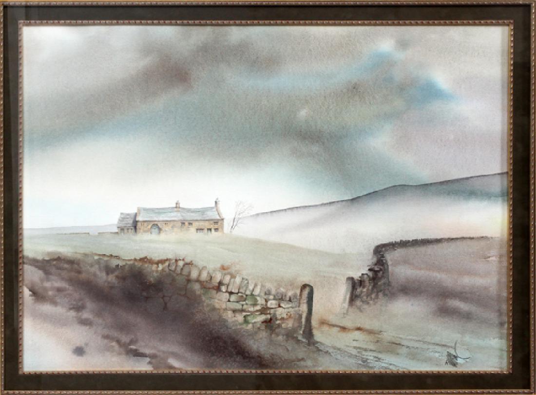 Philip Jamison. Watercolor, Landscape