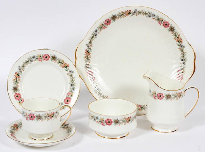 Paragon Bone China "belinda", Tea Ware 36pcs