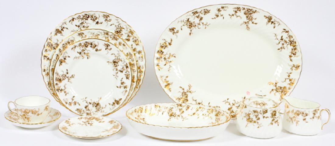 MINTON 'GOLD ANCESTRAL' DINNER SET, 106 PCS.