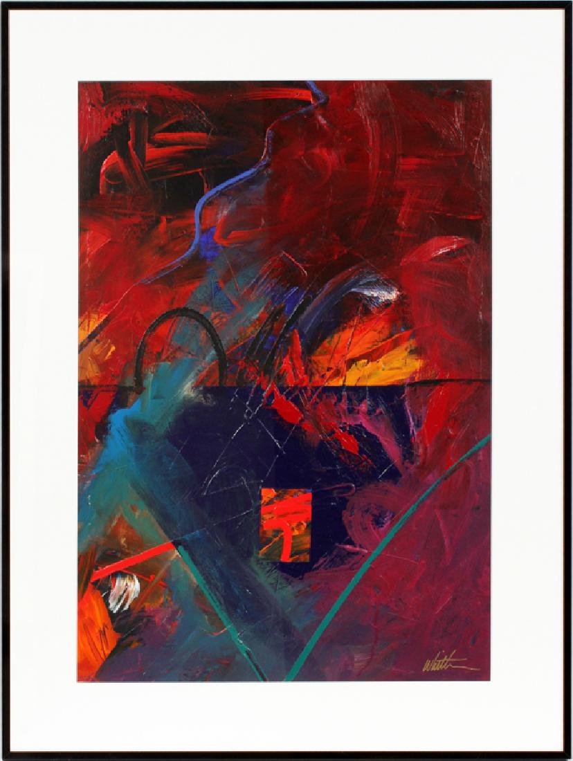 GEORGE WHITTEN ACRYLIC PAINTING