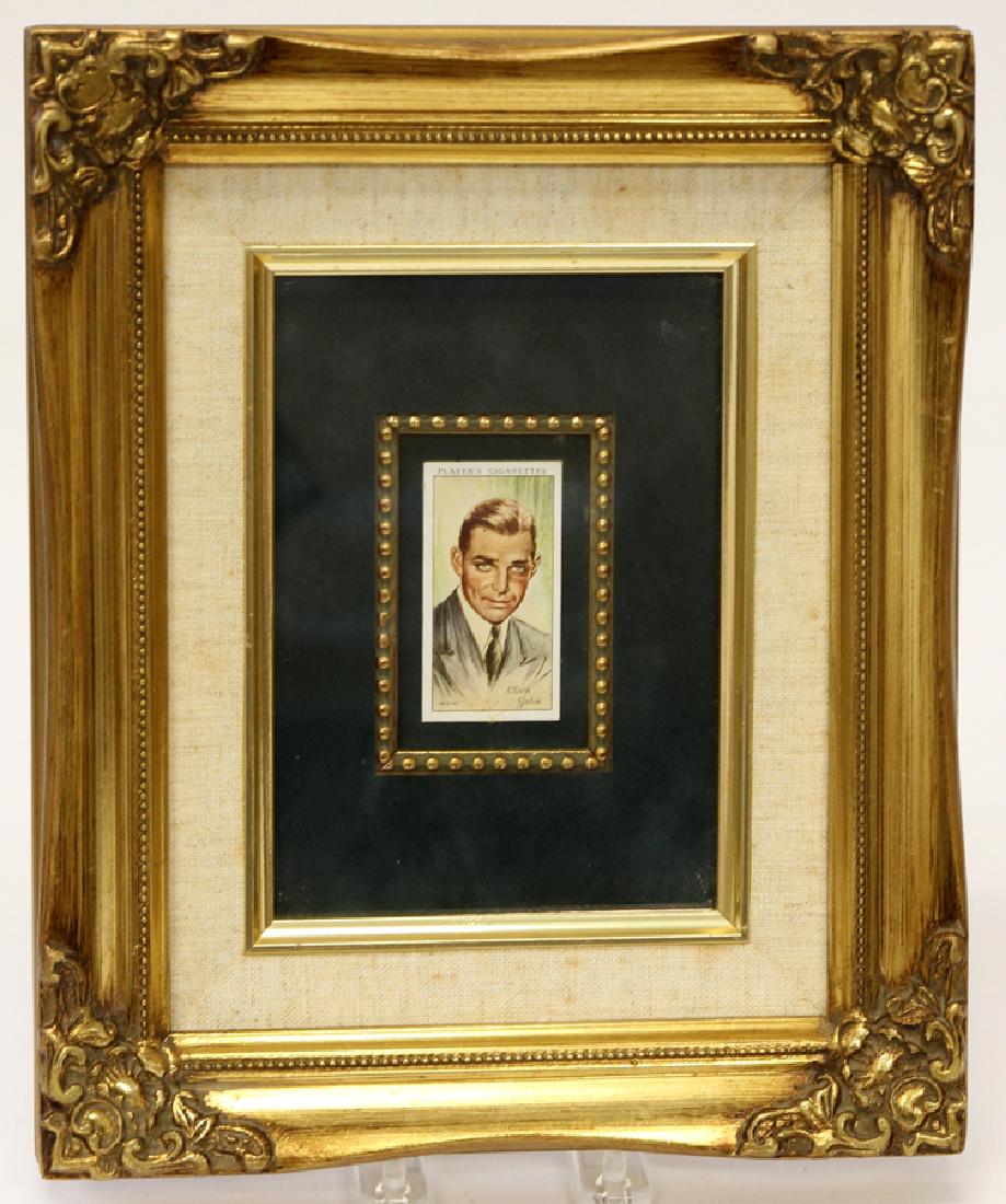 "CLARK GABLE" VINTAGE "PLAYERS CIGARETTES" LABEL