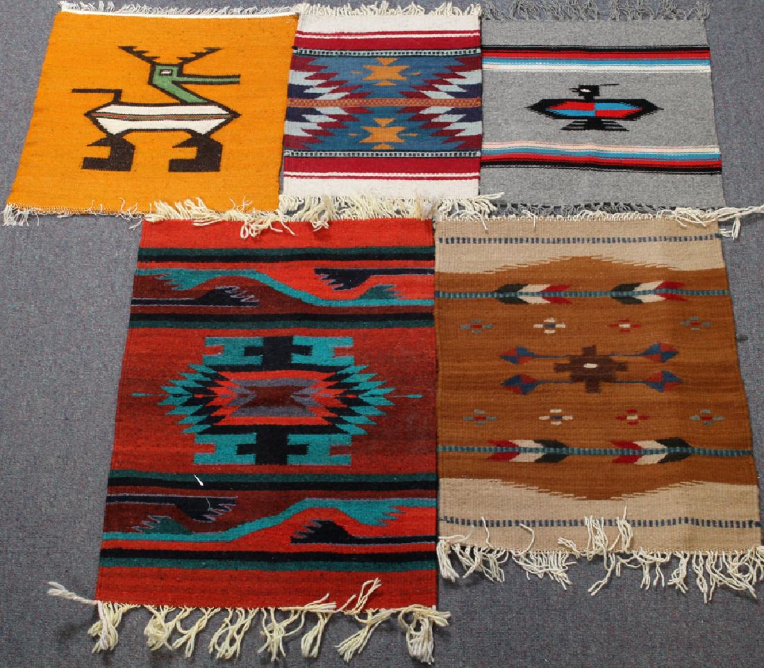 NATIVE AMERICAN INDIAN HAND WOVEN MATS