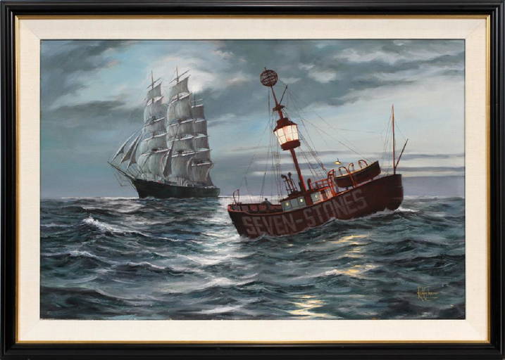 Rodney Charman Oil On Canvas