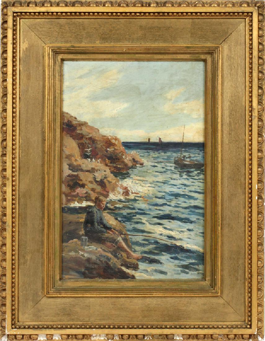 IN THE MANNER OF WILLIAM PRATT OIL ON CANVAS