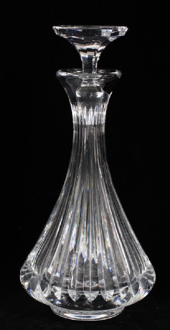 ST. LOUIS, FRENCH CRYSTAL DECANTER WITH STOPPER