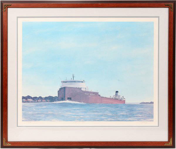 Jim Clary Print, 'roger Blough', #174/750
