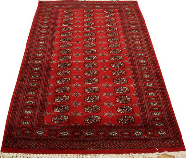 Bokhara Oriental Rug, Elephant Foot Design