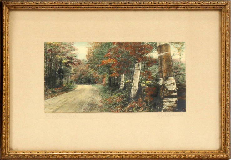 J. C. Bicknell Hand Colored Photograph