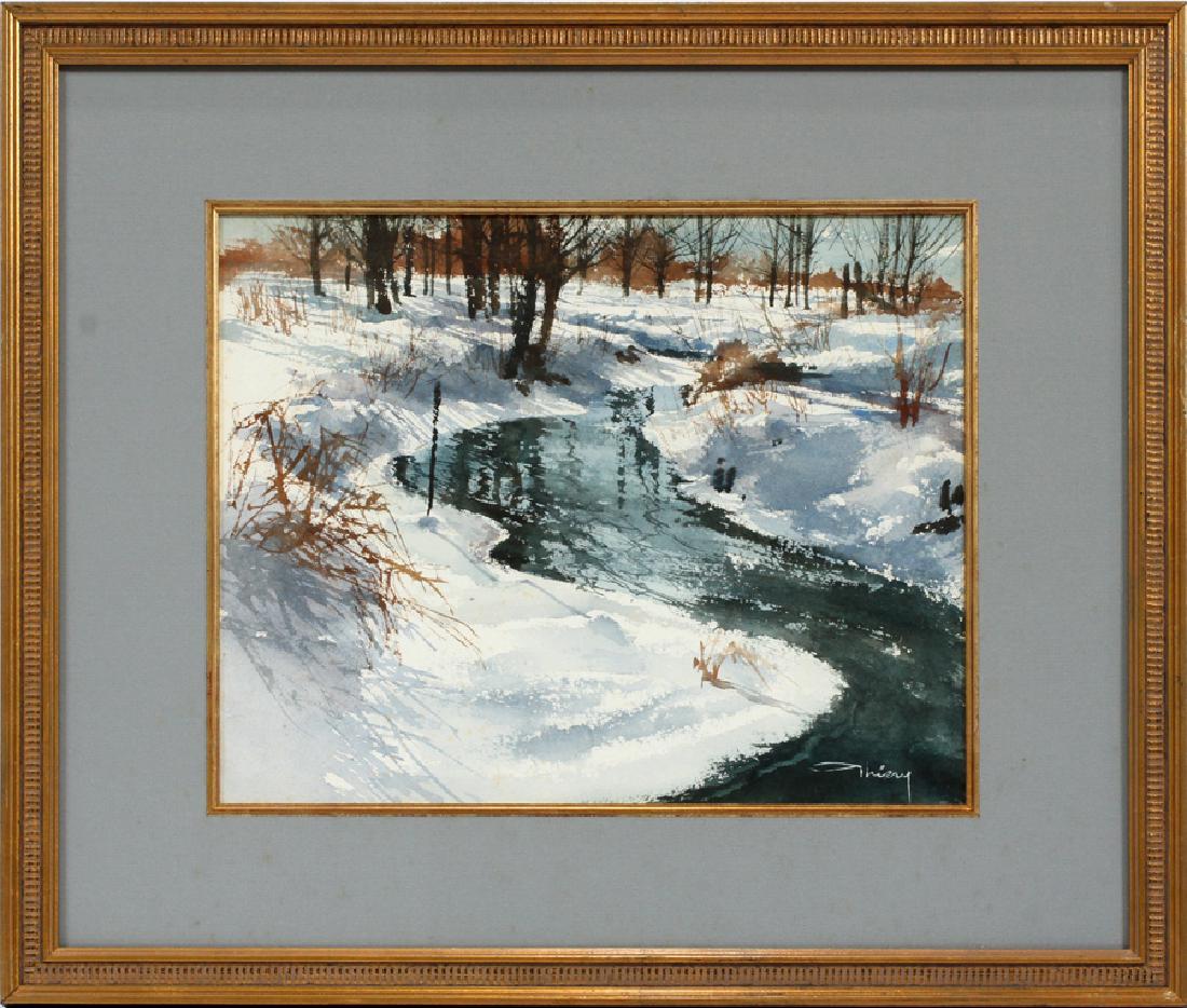 THOMAS THIERY, WATERCOLOR ON PAPER