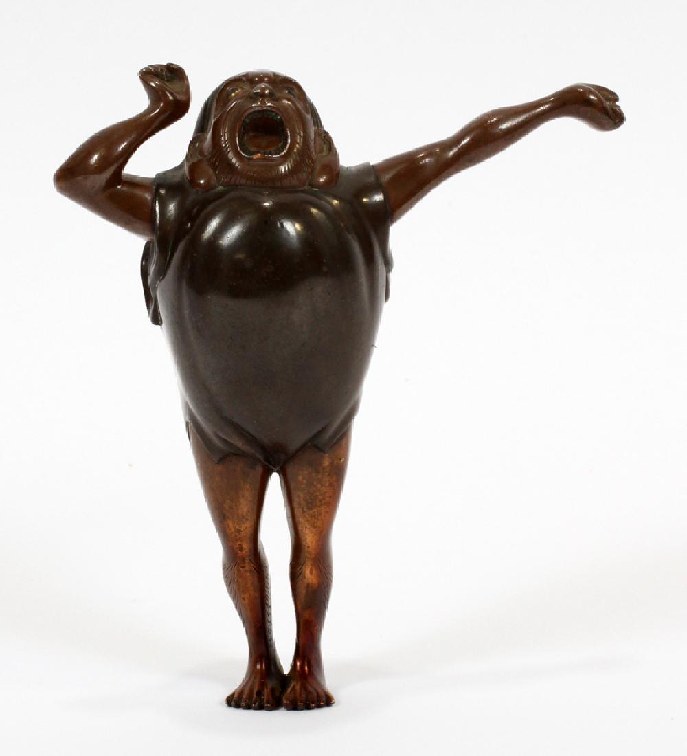 JAPANESE, YOKAI, LIKELY UWAN BRONZE FIGURE - Mar 16, 2019 ...