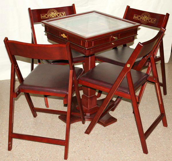 Collector's Edition 'monopoly' Table & Chairs