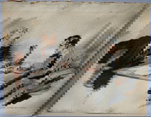 James Montgomery Flagg (american 1877 1966), Wate