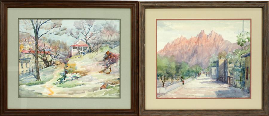 ATTRIBUTED TO EDWARD K. WILLIAMS WATERCOLORS - Sep 22, 2019 ...