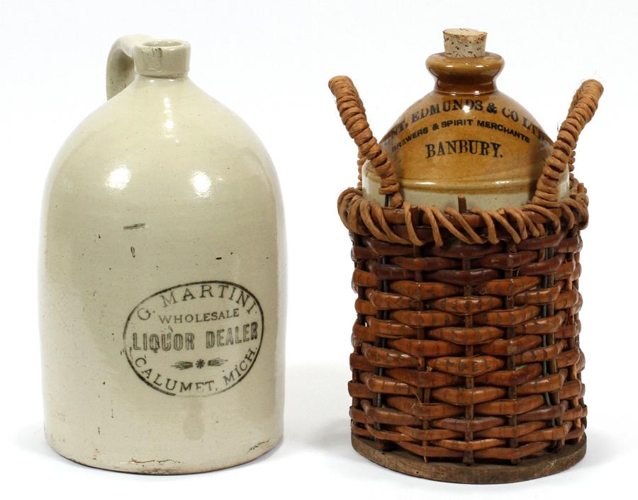 REDWING AND HUNT EDMUNDS PORCELAIN WHISKEY JUGS - Nov 15, 2019 ...