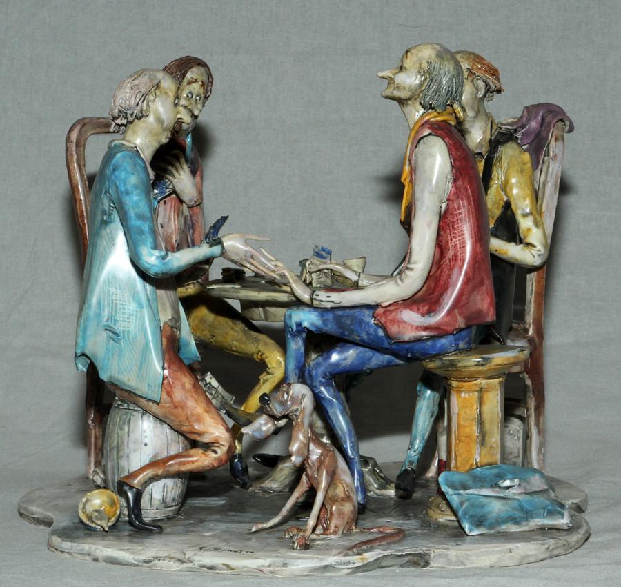 Toni Moretto Handcrafted Art Pottery Sculpture