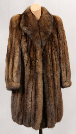 Furs By Robert", Sable Coat, Size 12 14, L 39