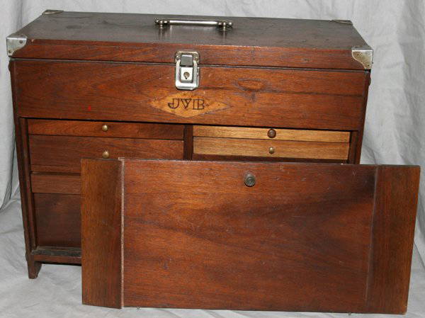 062450: MAHOGANY TOOLMAKER'S CHEST, EARLY 20TH C. - Jun 22, 2008 ...