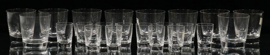 Orrefors Boiler Maker Crystal Set For 10