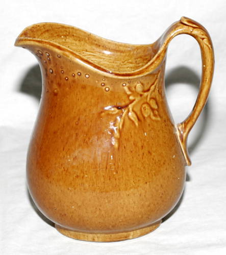 Rockingham Pottery Pitcher, 19th Century, H 8 1