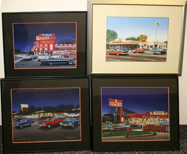 Paul Adams, Contemporary Offset Lithographs