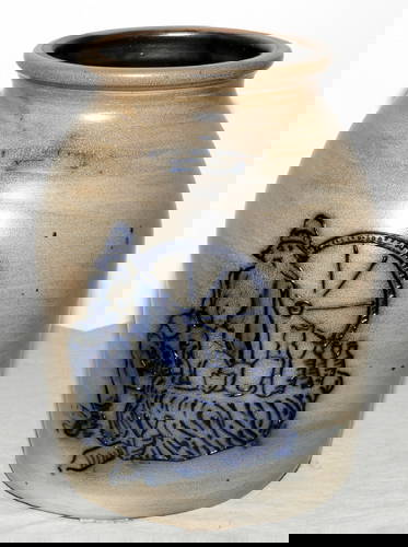 Reproduction Stoneware Crock, Beaumont Potterie