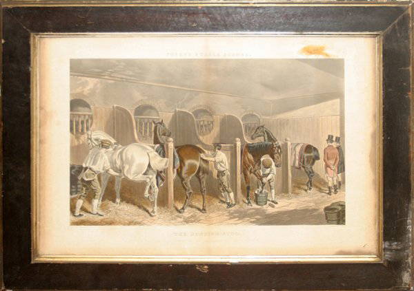 J. Harris Engraving, "the Hunting Stud"