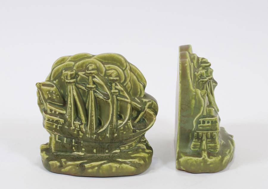 William P. Mcdonald, Rookwood Pottery Bookends