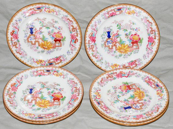 Minton 'chinese Tree' Porcelain Plates Minton 'chinese Tree' Porcelain Plates