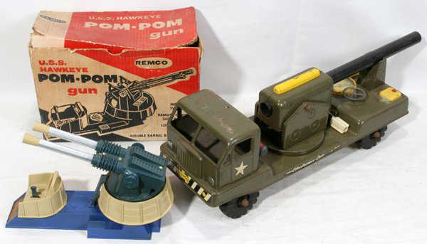 080347: REMCO POM-POM GUN & NY-LINT ELECTRONIC CANNON