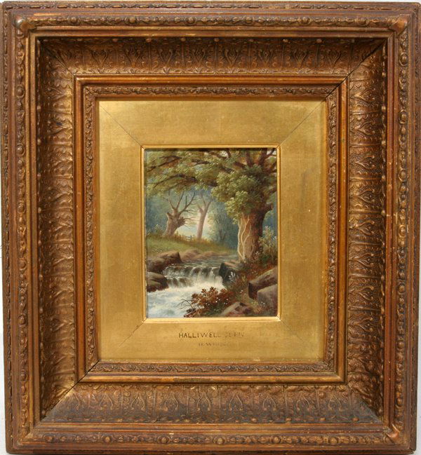 111292: DANIEL H. WINDER OIL ON BOARD, 5 3/4" X 4 1/2"