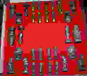 Alcoa Aluminum 'alice In Wonderland' Chess Set