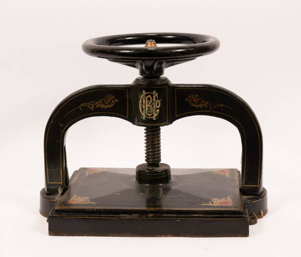 CAST IRON & STEEL BOOK PRESS, 19TH C, H 14", W 16" - Jun 10, 2021 ...