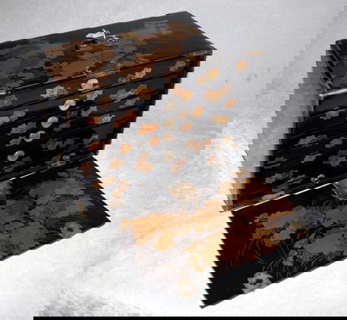 Japanese Lacquer Netsuke Case