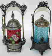 VICTORIAN SILVER-PLATED PICKLE CASTERS 2 PCS. - Jan 20, 2018 ...