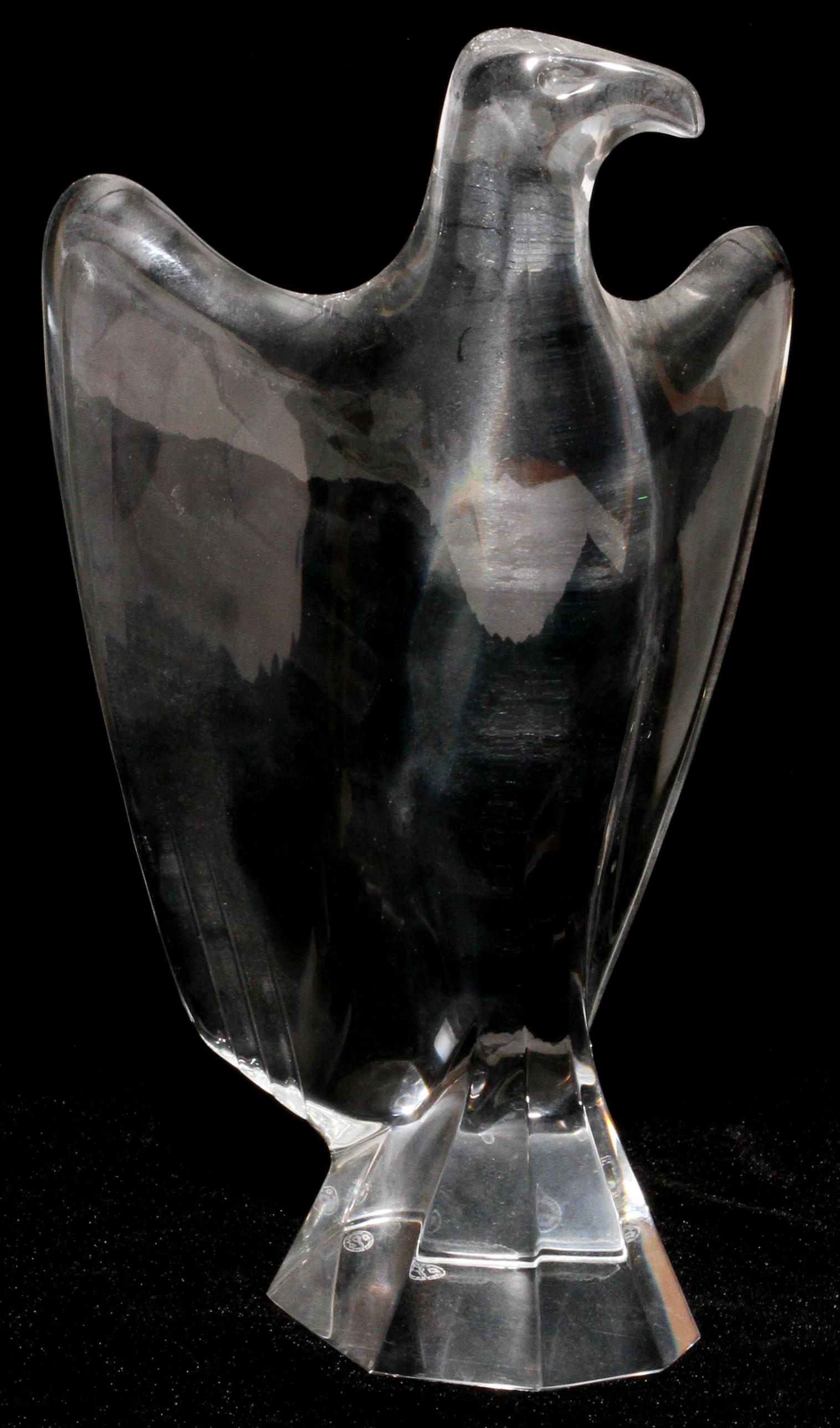 Baccarat Crystal Eagle, Robert Rigot Design