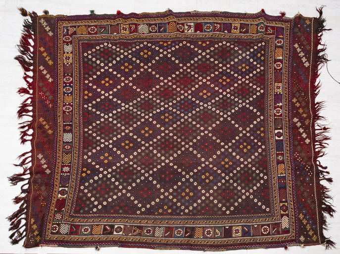 SOUTHWEST IRAN, LURI FLATWOVEN WOOL RUG - Oct 08, 2021 | DuMouchelles in MI