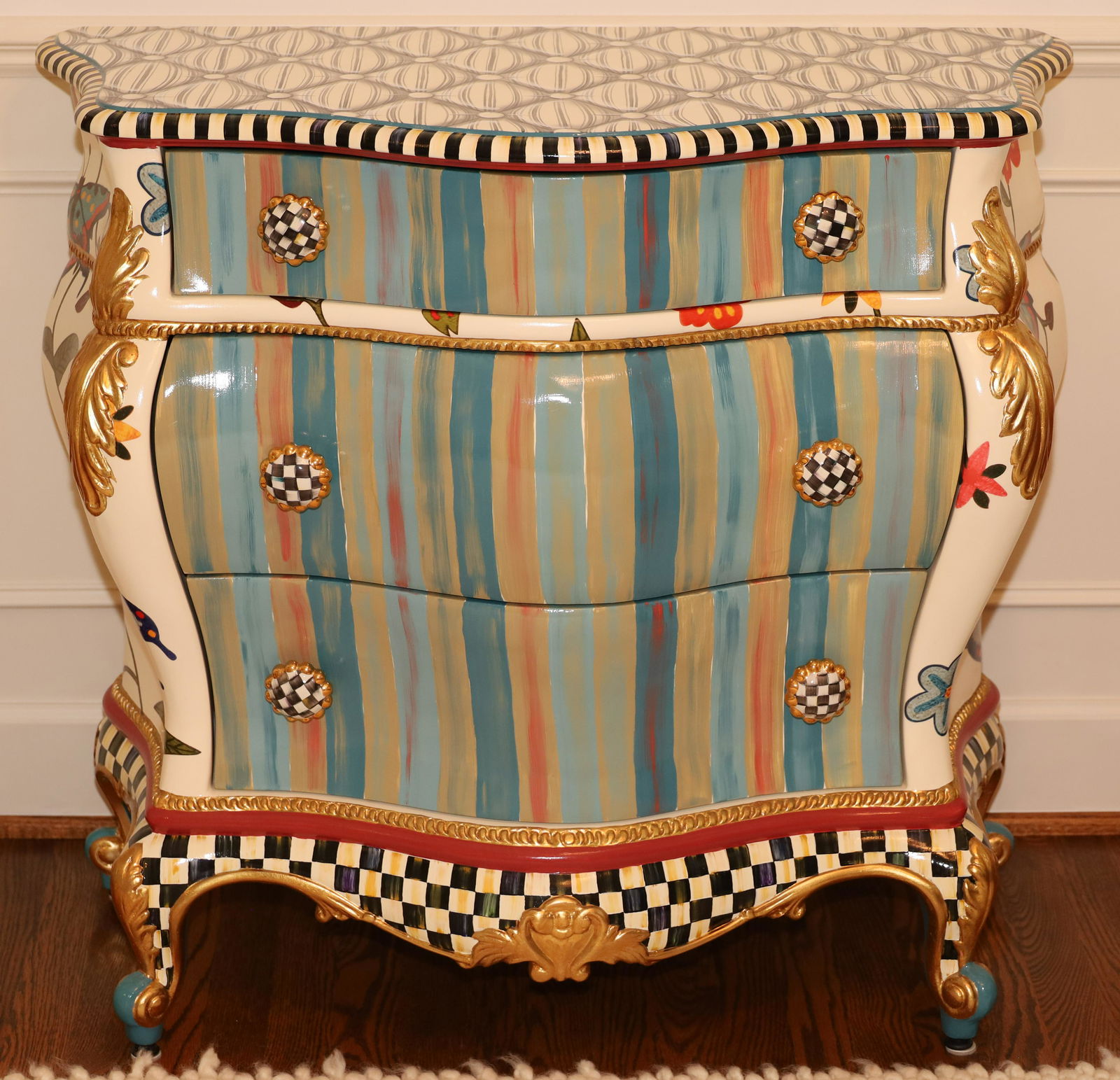 MACKENZIE-CHILDS CHEST HAND DECORATED - Nov 12, 2021 | DuMouchelles in MI