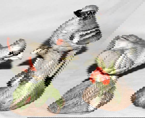 062232: BOEHM PORCELAIN BABY MOCKING BIRD, CARDINAL - Jun 12, 2005 ...