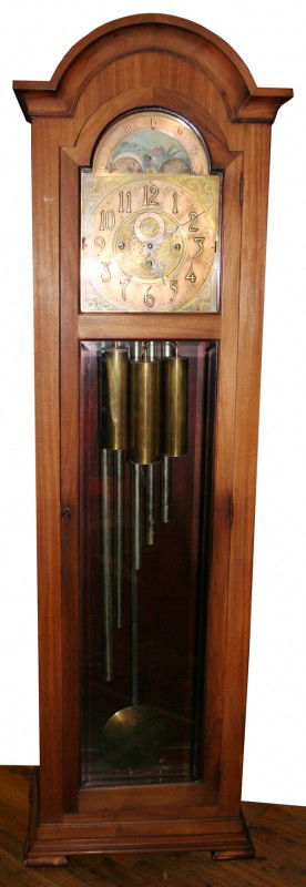 042046: COLONIAL MFG CO ZEELAND, MI, GRANDFATHER CLOCK,