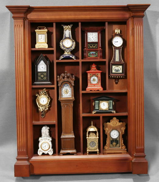 FRANKLIN MINT CLOCKS MINIATURE COLLECTION - Jul 09, 2005 | DuMouchelles ...