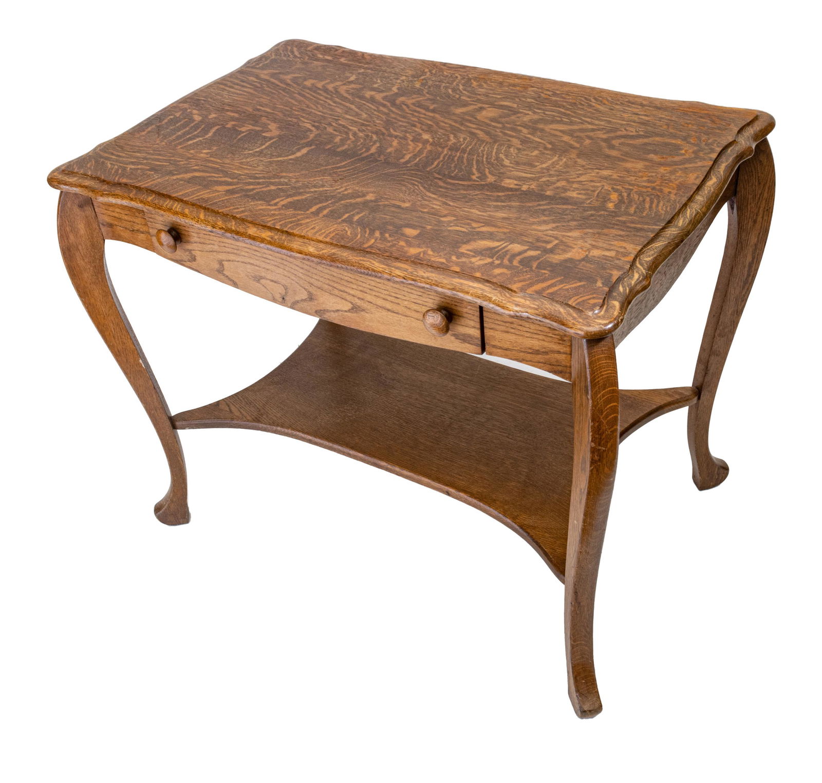 Wolverine Mfg. Co. (detroit) Golden Oak Parlor Table, H 30", W 36", D 24"