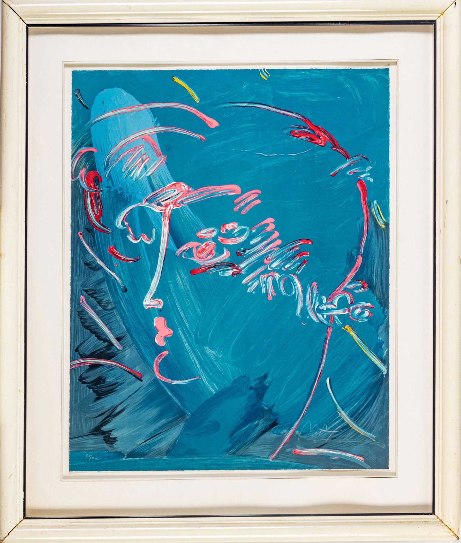 PETER MAX (AMERICAN, 1937) SCREENPRINT IN COLORS, ON WOVE PAPER, 1989 ...