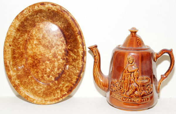 Rockingham 'rebekah At The Well' Coffee Pot,