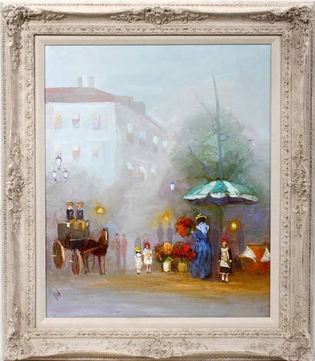 Yolanda 'yoli' Razzeto Oil On Canvas, 20" X 24"