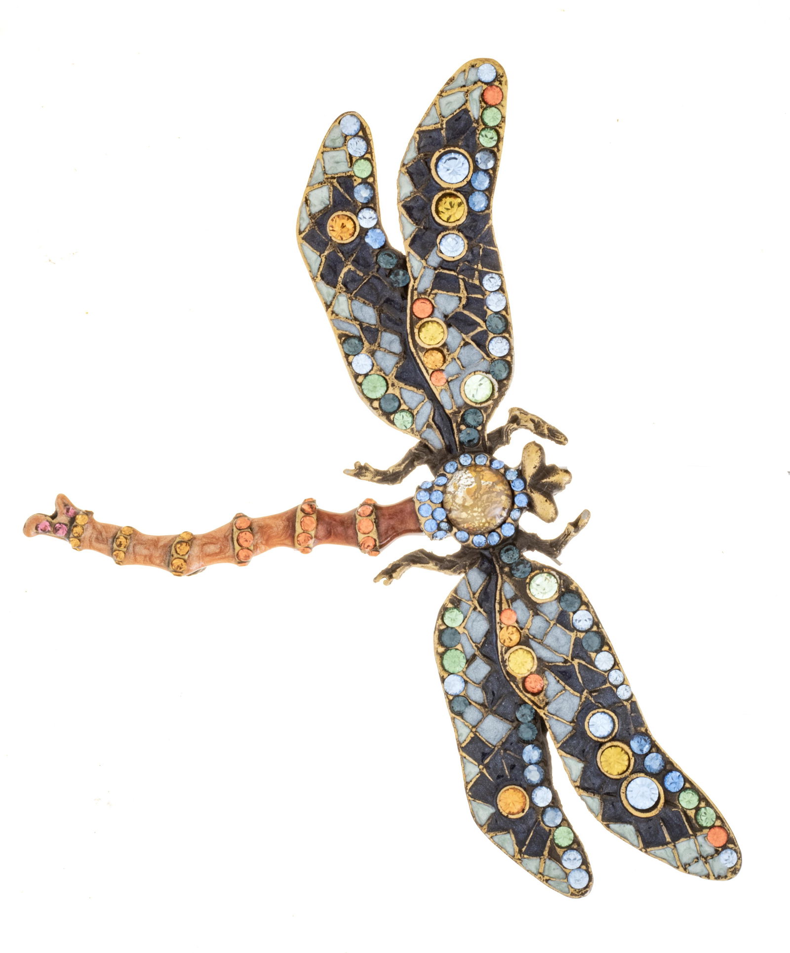 Jay Strongwater (American, 1960) Dragonfly Pin - Jan 20, 2023 ...