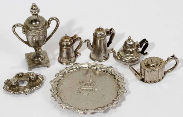 Eugene Kupjack Silver Miniatures, Seven Pieces