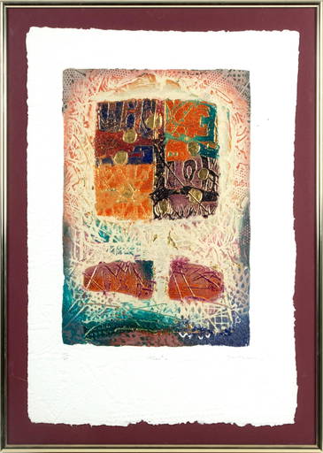 David Dodsworth (irish, B. 1952) Etching, Intaglio Cast Paper "tabla I ...