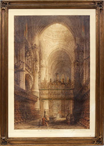 031584: HENRY C. BREWER (1866-1950), ETCHING, 26" X 18" - Mar 17, 2012 ...