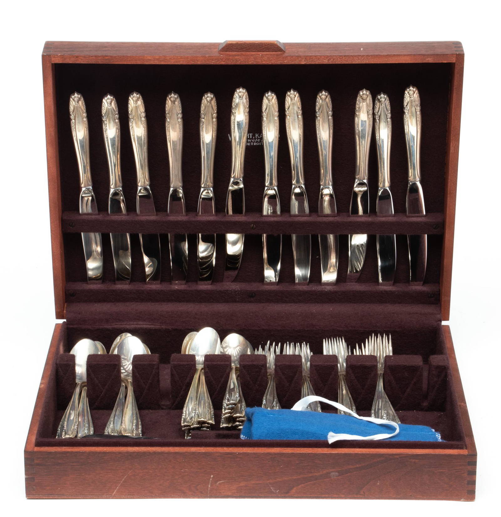 Wallace 'stradivari' Sterling Silver Flatware, Service For 12, 67.71t ...